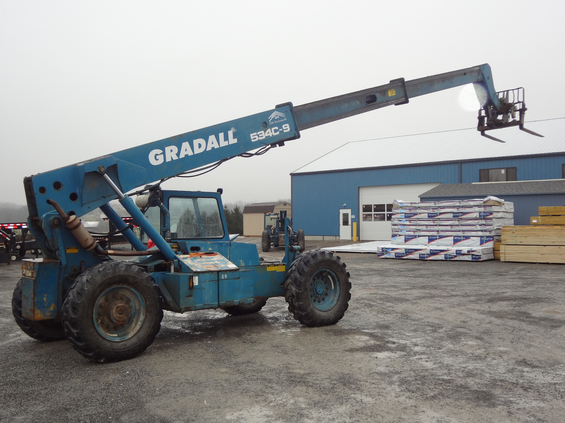 Gradall 534C-9 Boom Lift, 9000 lb. w/40' Boom, Serial Number 0344499