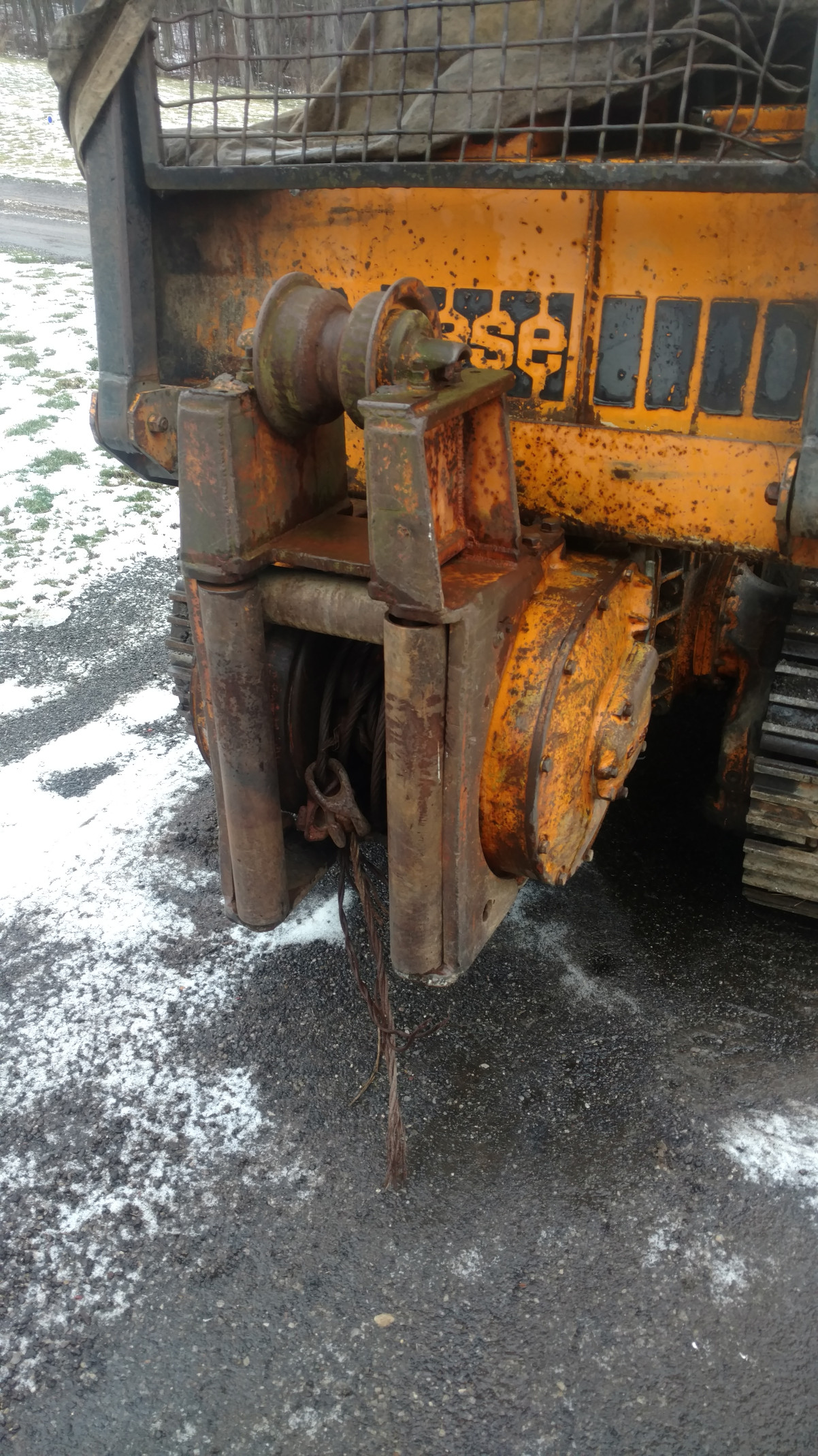 Case 450 Crawler Loader with gearmatic winch(new undercarriage and engine)