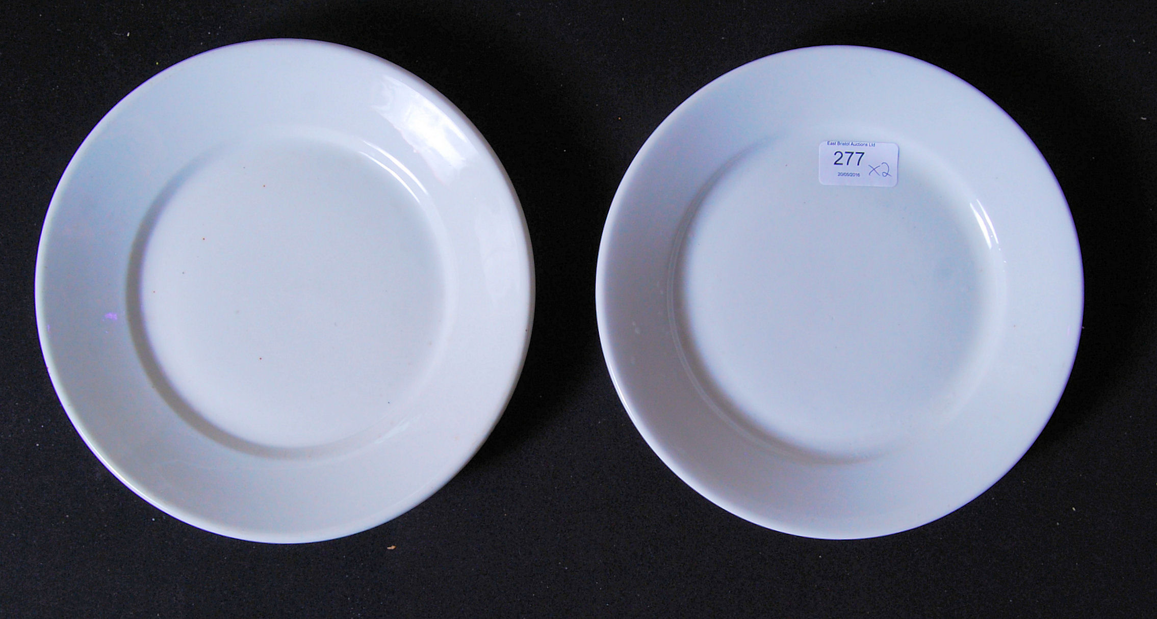 THIRD REICH PLATES; Two rare Second World War WWII Nazi Germany Third ...