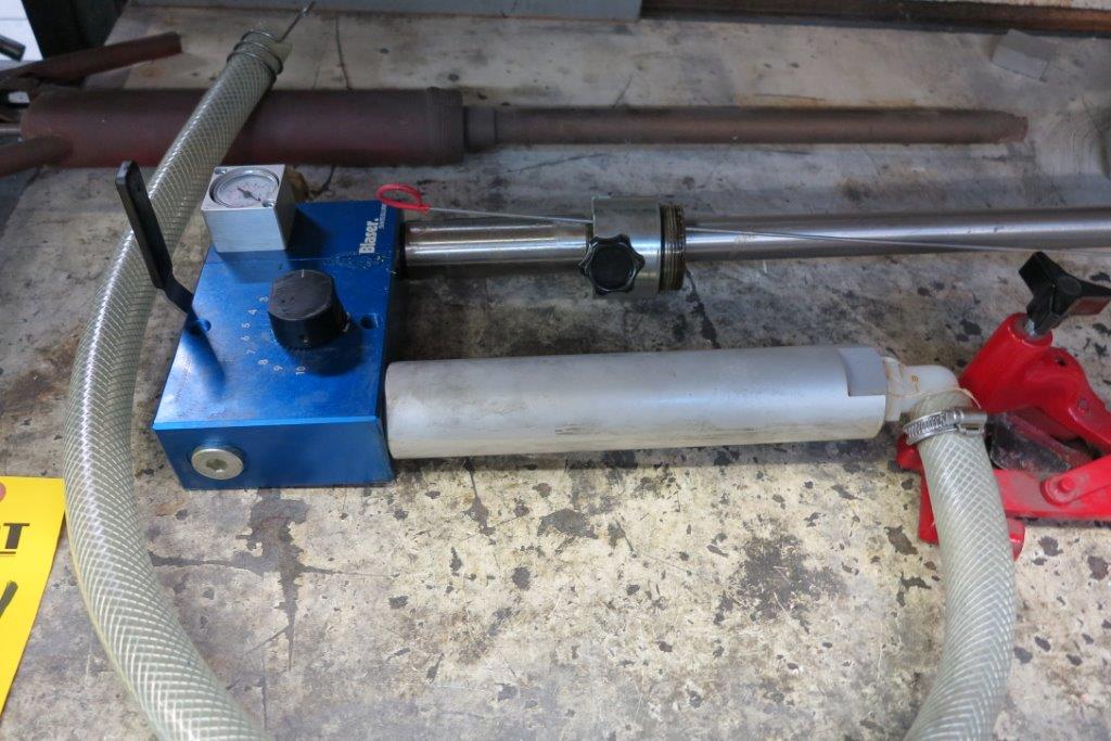 MISC. BARREL HARDWARE AND METAL WORKING FLUID TO INCLUDE: BLASER ...