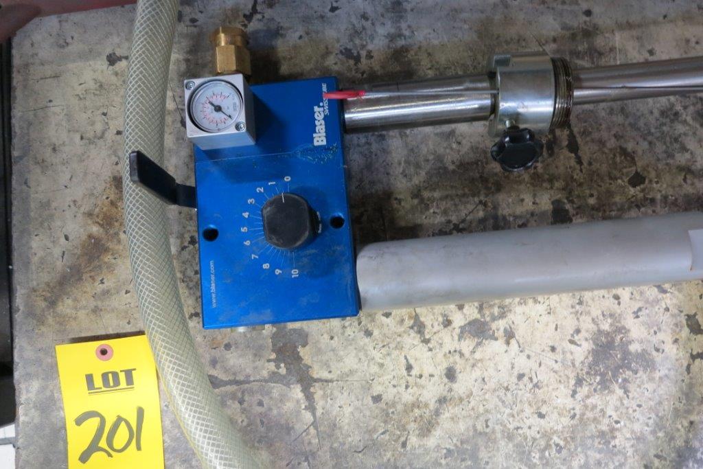 MISC. BARREL HARDWARE AND METAL WORKING FLUID TO INCLUDE: BLASER ...