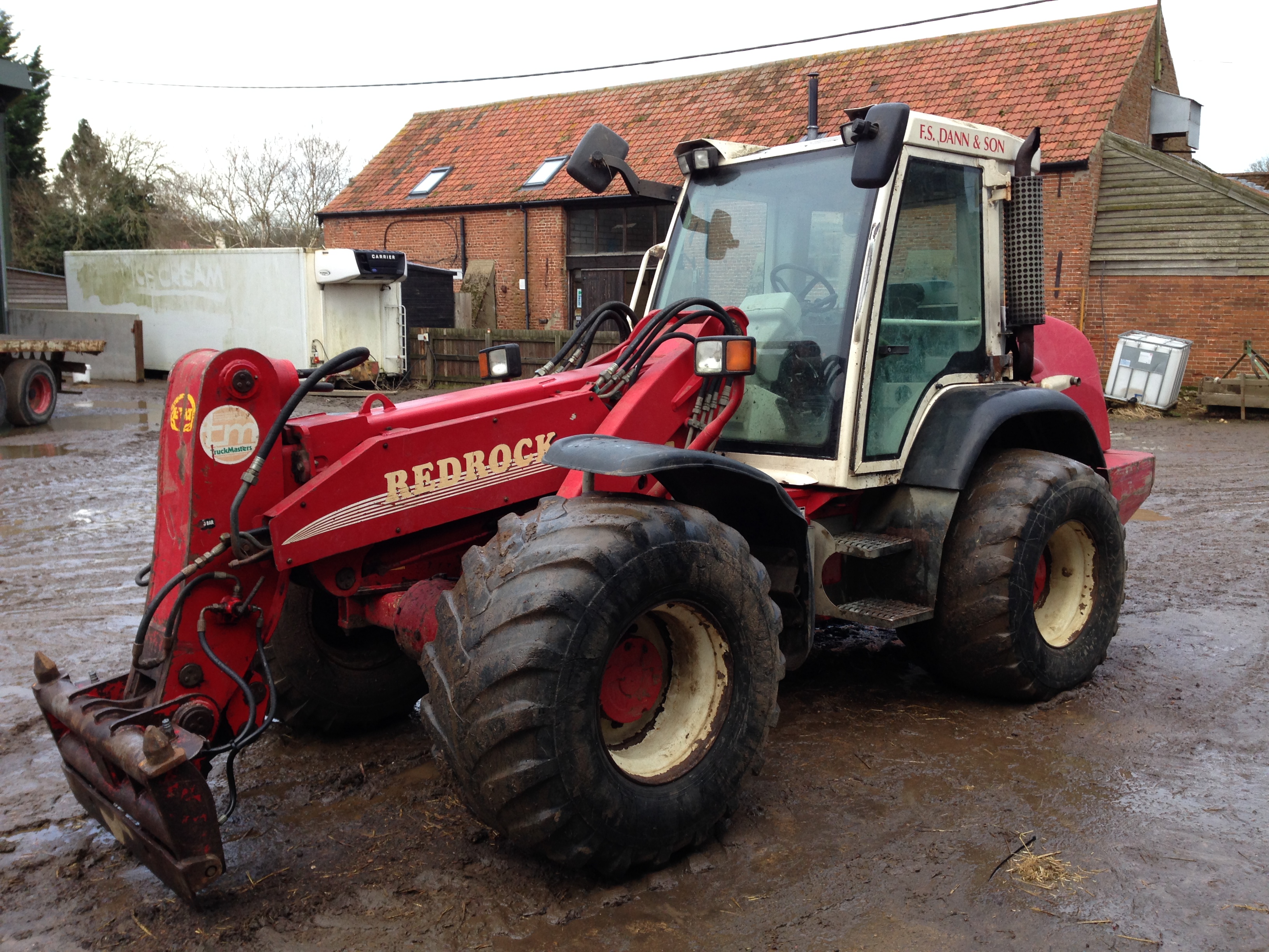 Redrock TH300 Articulated Loader, Reg FY02 0YF, Matbro Headstock, Pick ...