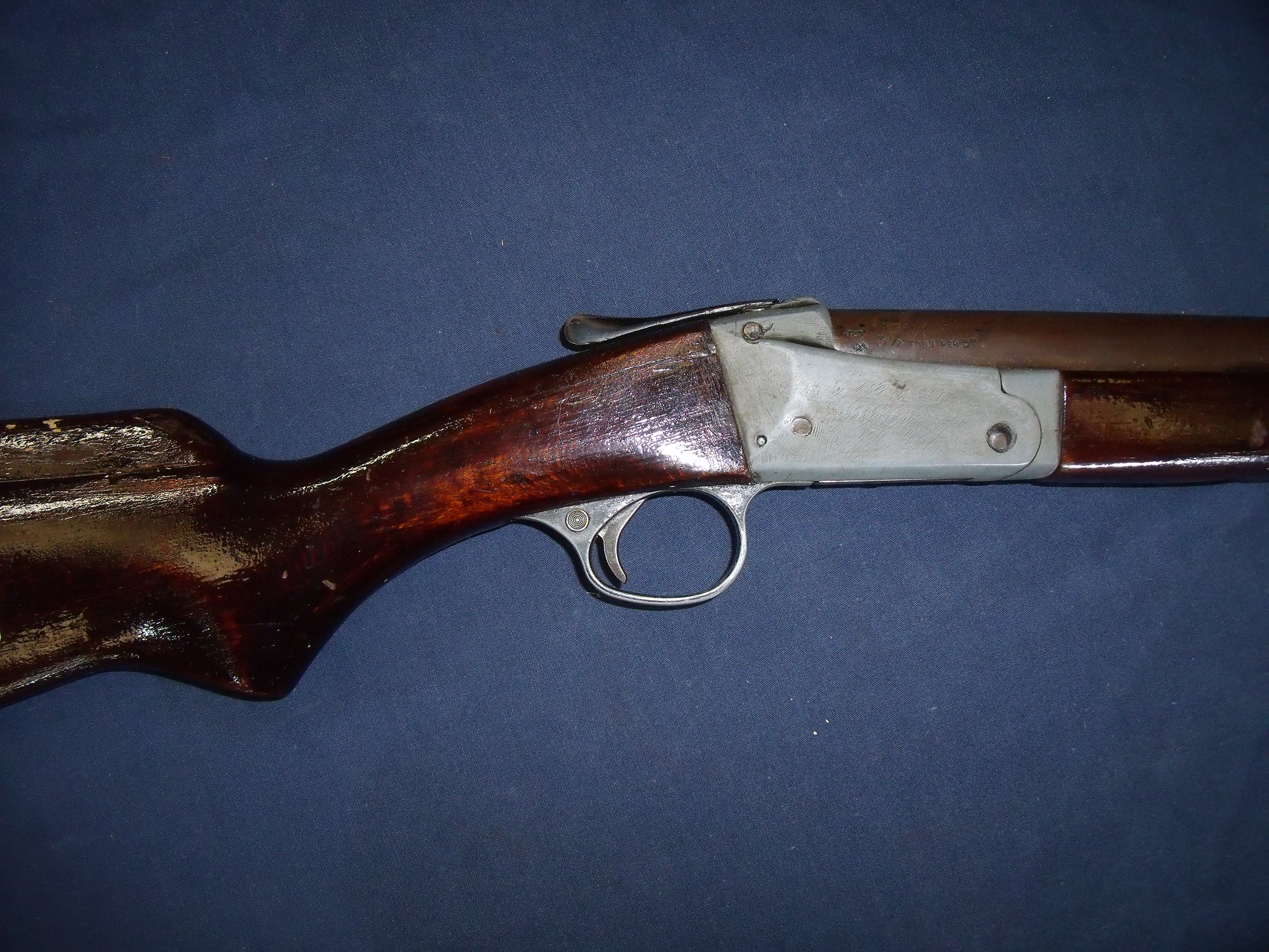 BSA Snipe 12 bore single barrel shotgun with 30 inch barrels, serial no ...