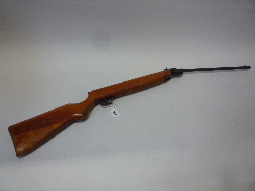 HAENEL MODEL 302 AIR RIFLE, stamped Suhl