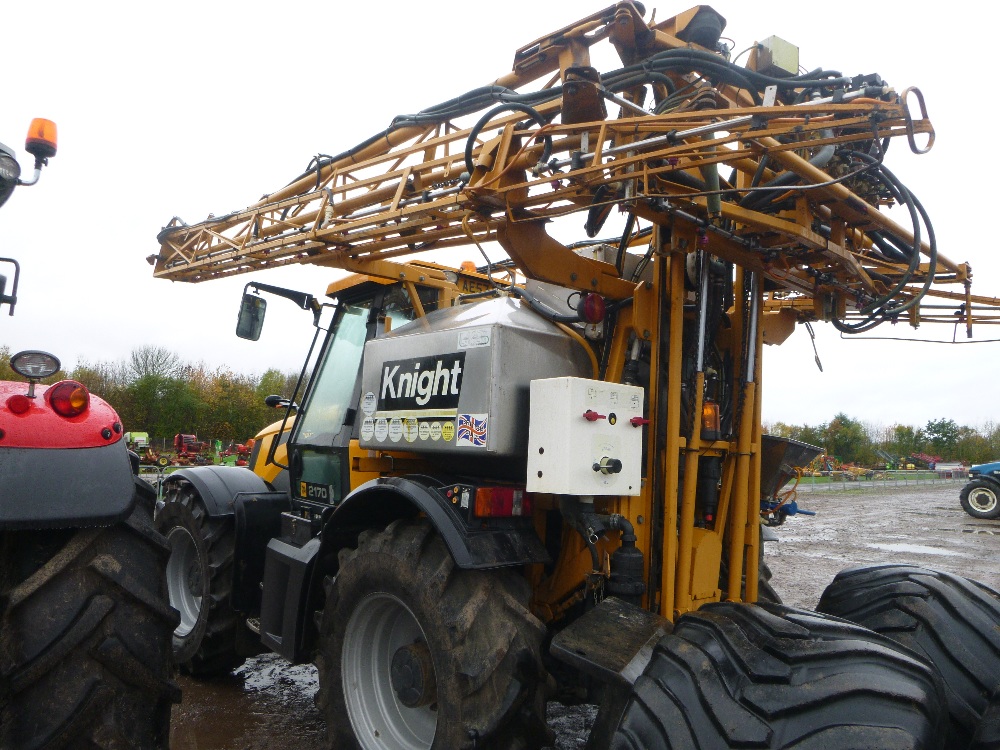 JCB 2170 4ws Fastrac Plus And Knights Demount Sprayer. Heated Seat, ABS ...