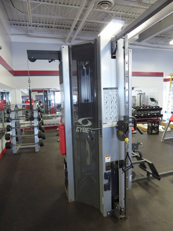 CYBEX MODULAR STATION: CYBEX 5649 CABLE CROSSOVER MACHINE; CYBEX 5651 ...