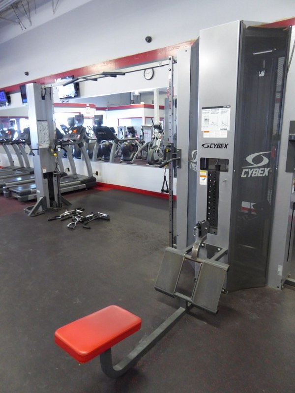 CYBEX MODULAR STATION: CYBEX 5649 CABLE CROSSOVER MACHINE; CYBEX 5651 ...