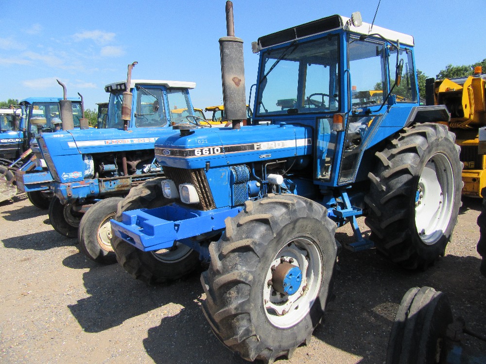 Ford 6610 Series 2 4wd Tractor with AP Cab Ser No BB02608
