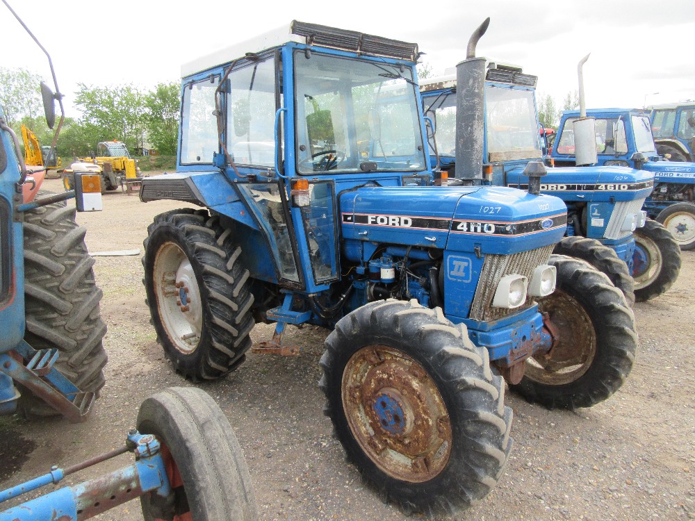 Ford 4110 4wd Tractor with AP Cab & Gears on the Floor Ser.No. BB33445