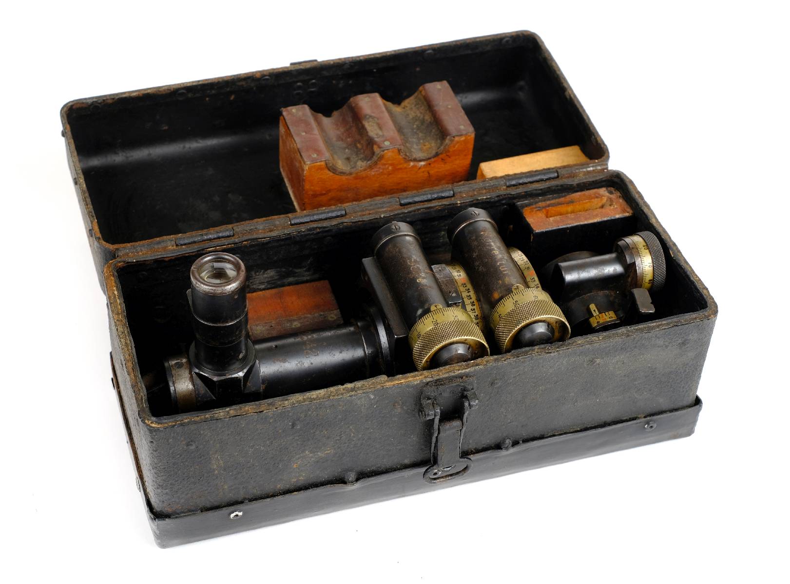 *WWI. WWI German periscope gun sight, stamped 'C.P. Goerz Wien. U ...