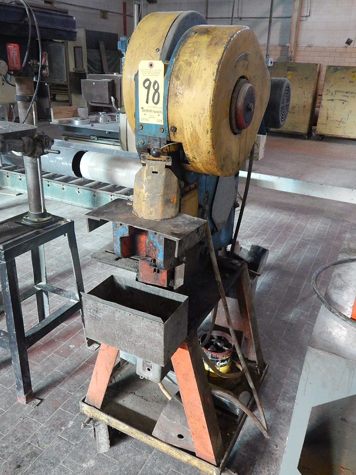 Mubea Model BF10-F Mechanical Ironworker, s/n 163/30829/22, 21 Ton, 2 ...