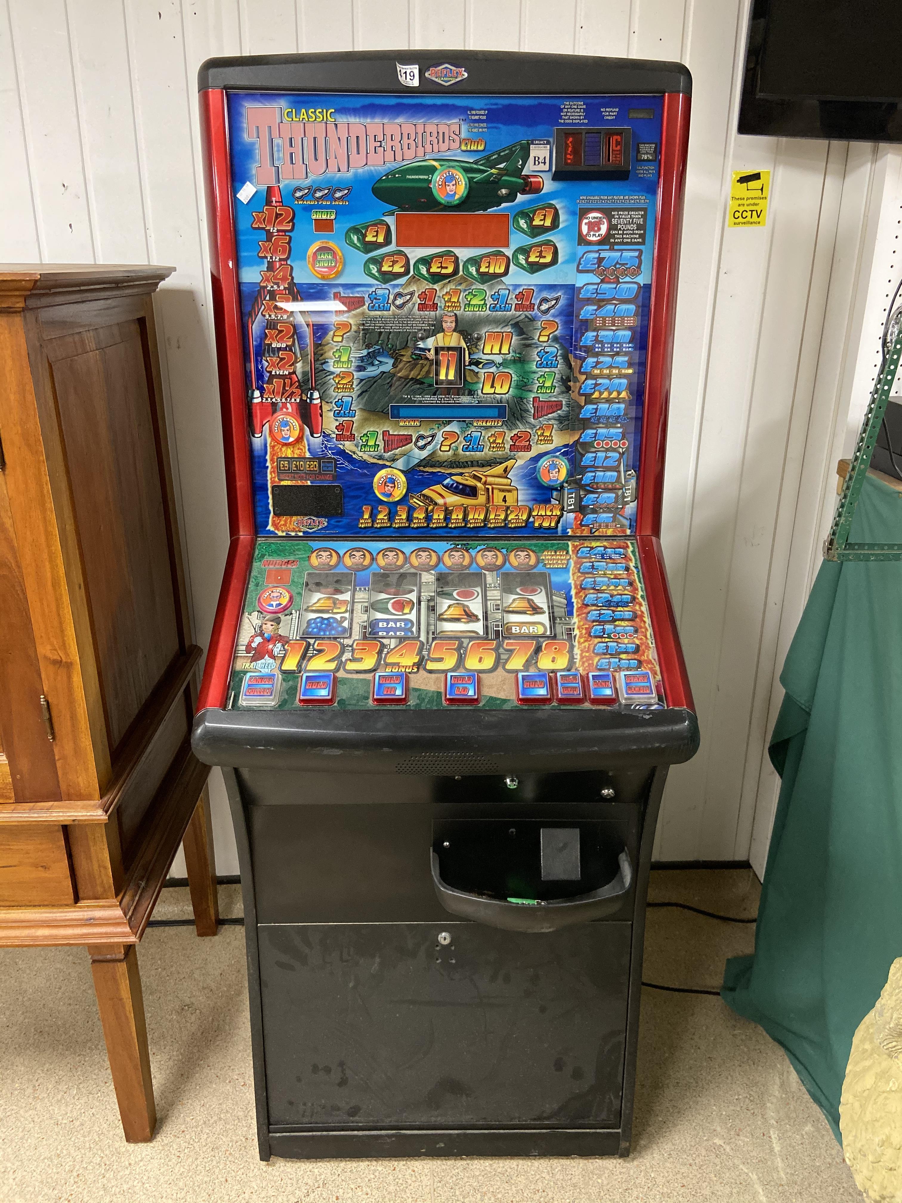 A WORKING FRUIT MACHINE CLASSIC THUNDERBIRDS