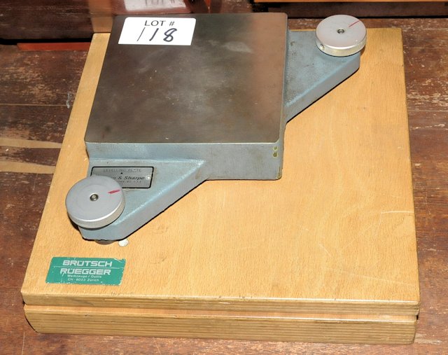 BROWN & SHARPE 6" x 6" Leveling Plate