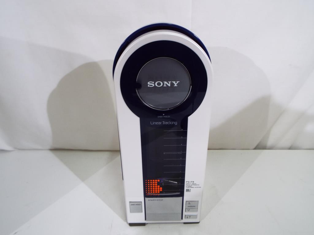 Sony - a Sony PS - F9 stereo turntable system with original instruction ...