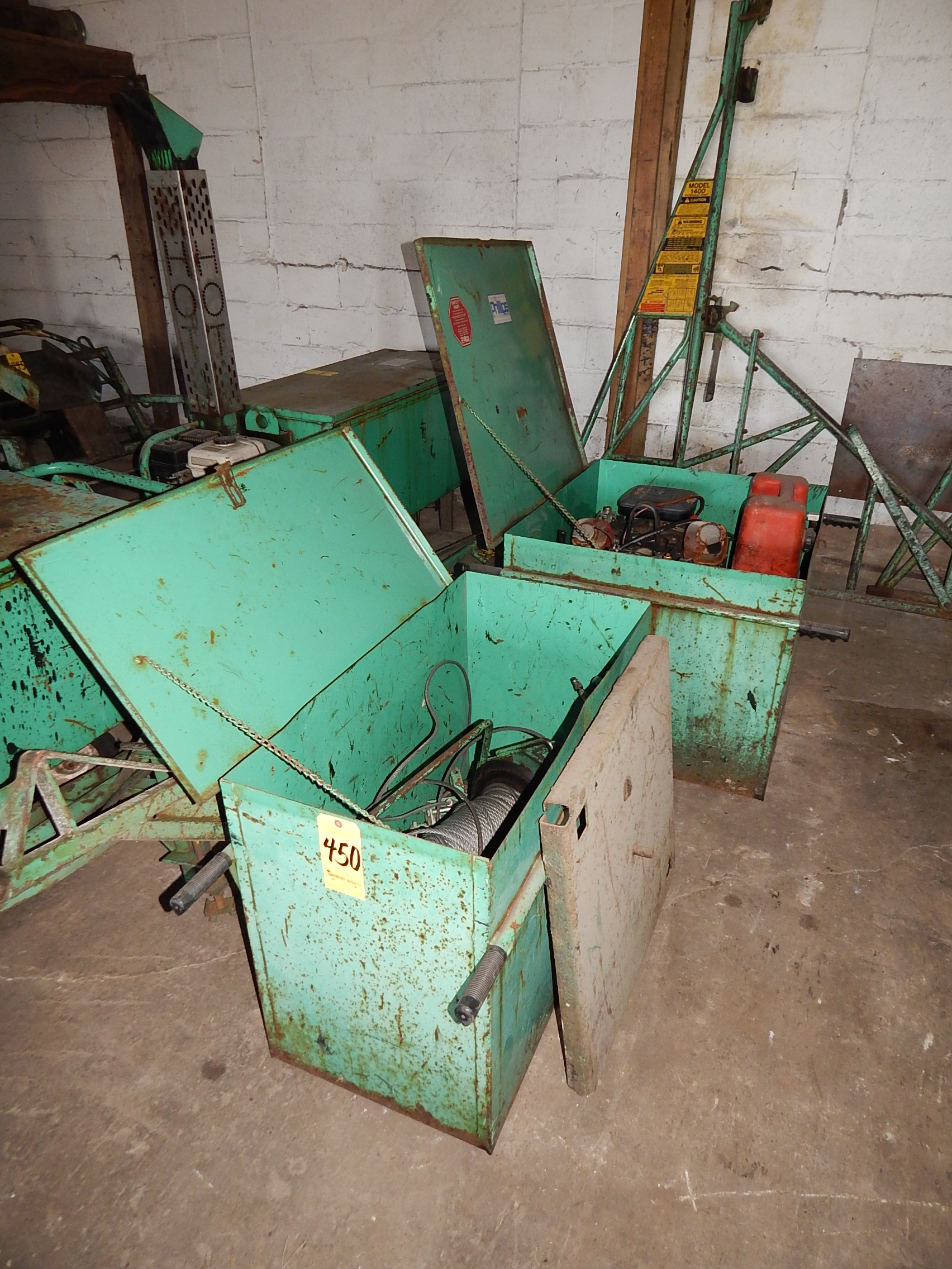 { Choice of lots: 450,451 } Garlock Model 1400 Gas-Powered Hydraulic ...