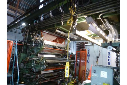 PCMC (Paper Converting Machine Co.) 6-colour central impression ...