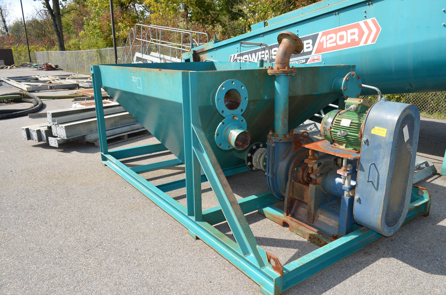 POWERSCREEN POWERSCRUB 120R LOG WASHER, TWIN SHAFT LOG WASHER, WITH ...