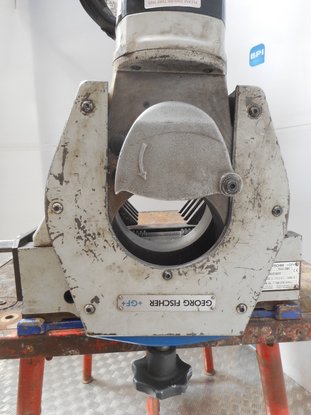 GEORG FISCHER RA 4 {032556} PIPE CUTTING/ BEVELING MACHINE AND TUBE SAW ...