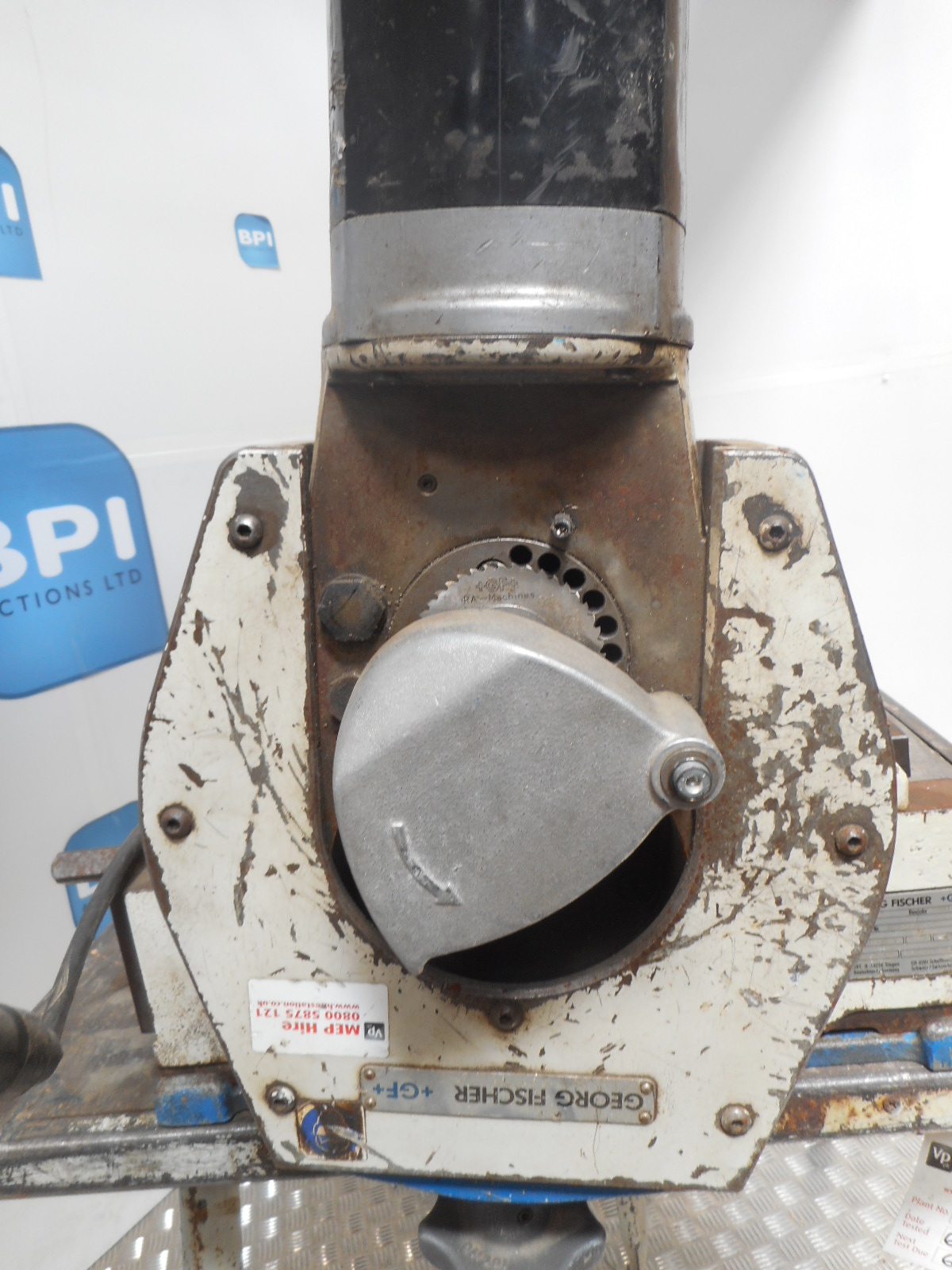 GEORG FISCHER RA 4 {032555} PIPE CUTTING/ BEVELING MACHINE AND TUBE SAW ...