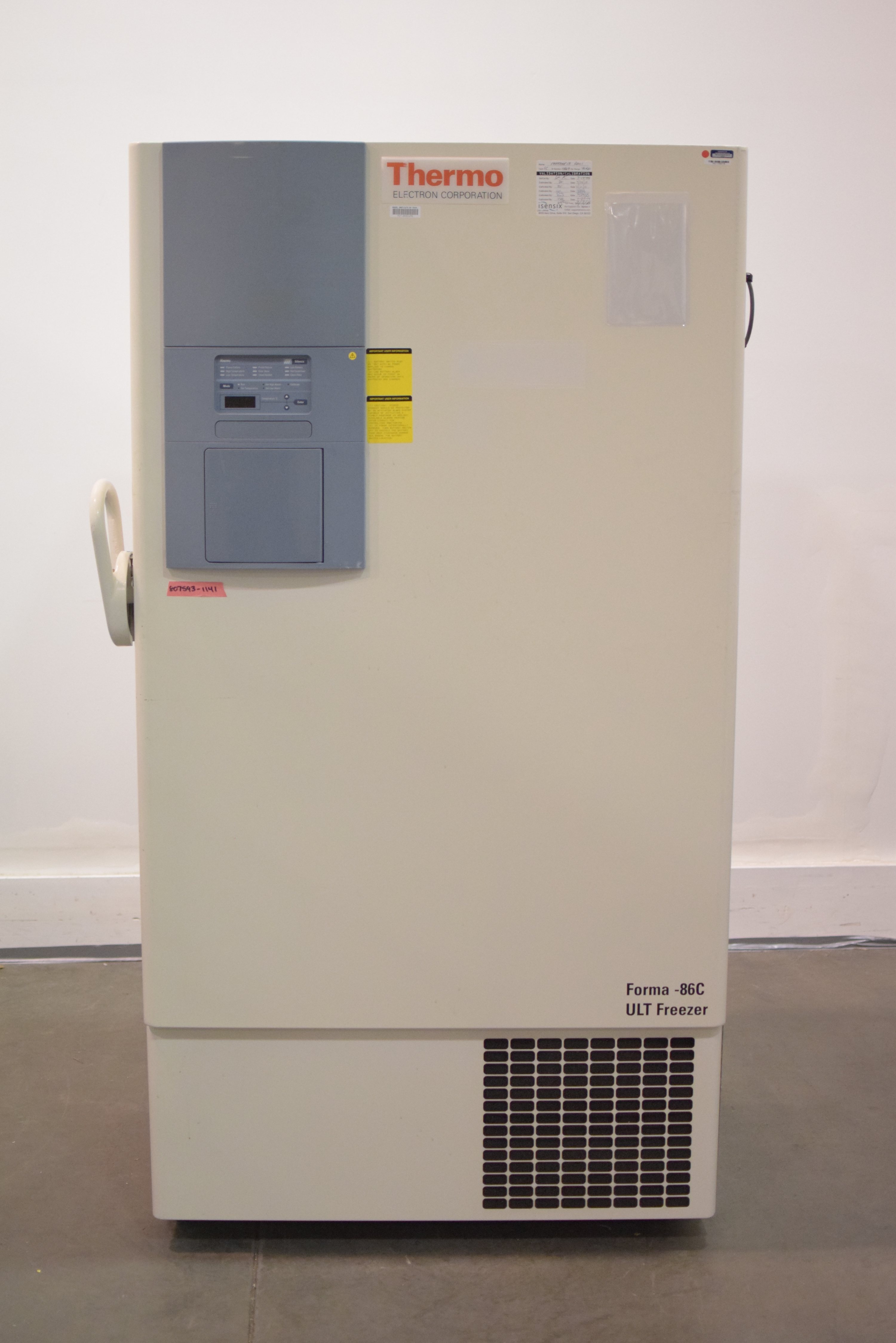 Thermo 906 Make: Thermo Electron Model: 906 Ultra-Low Temperature ...