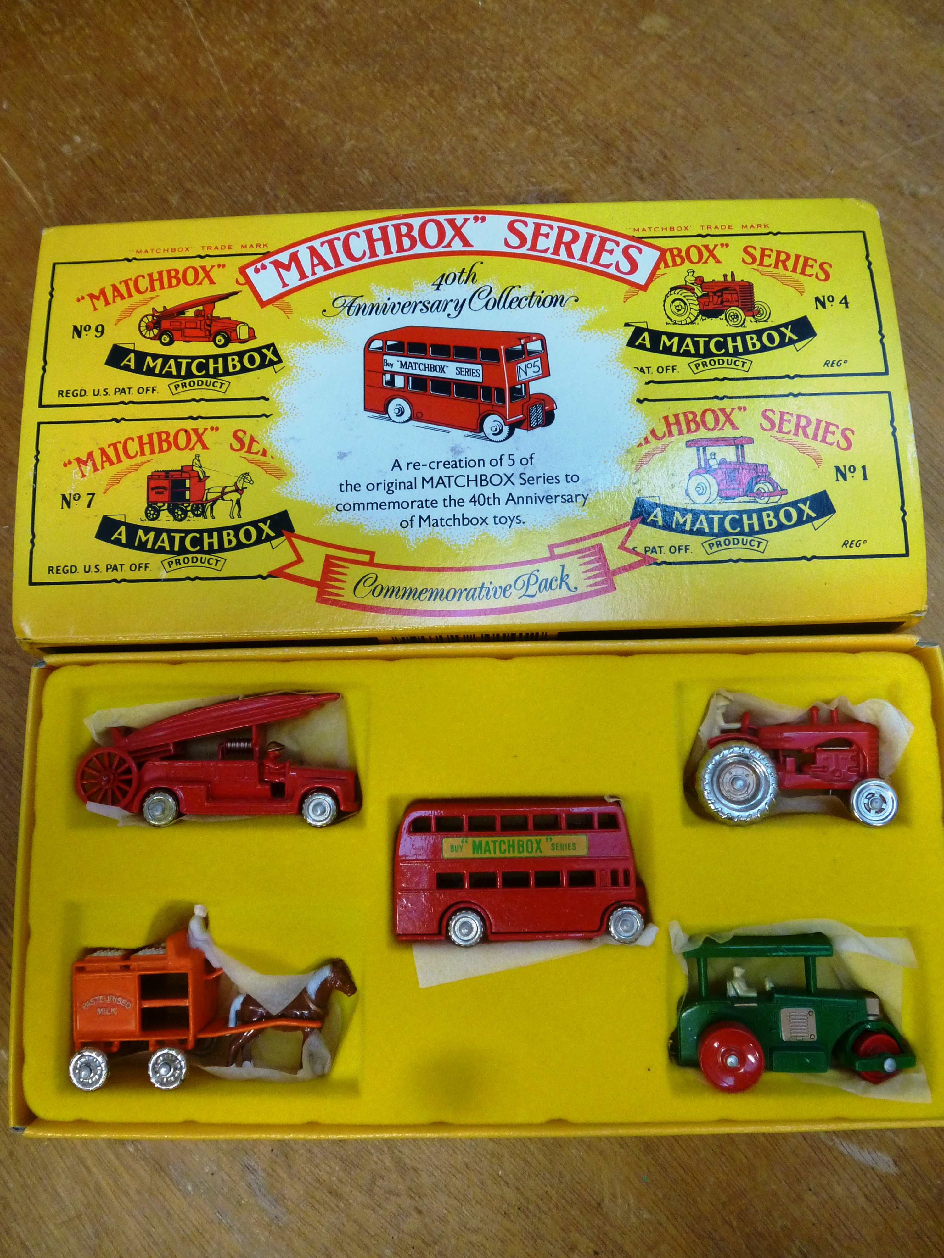 MATCHBOX 40TH ANNIVERSARY COLLECTION COMMEMORATIVE PACK