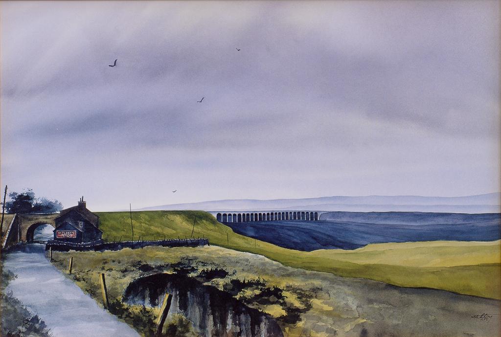 ASHLEY JACKSON, LANDSCAPES, THREE, REPRODUCTIONS PRINTED IN COLOUR, ONE ...