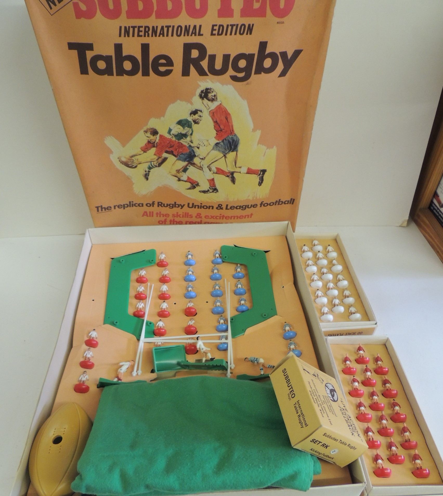 SUBBUTEO - Rugby Sevens boxed set with Rules (appears complete ...