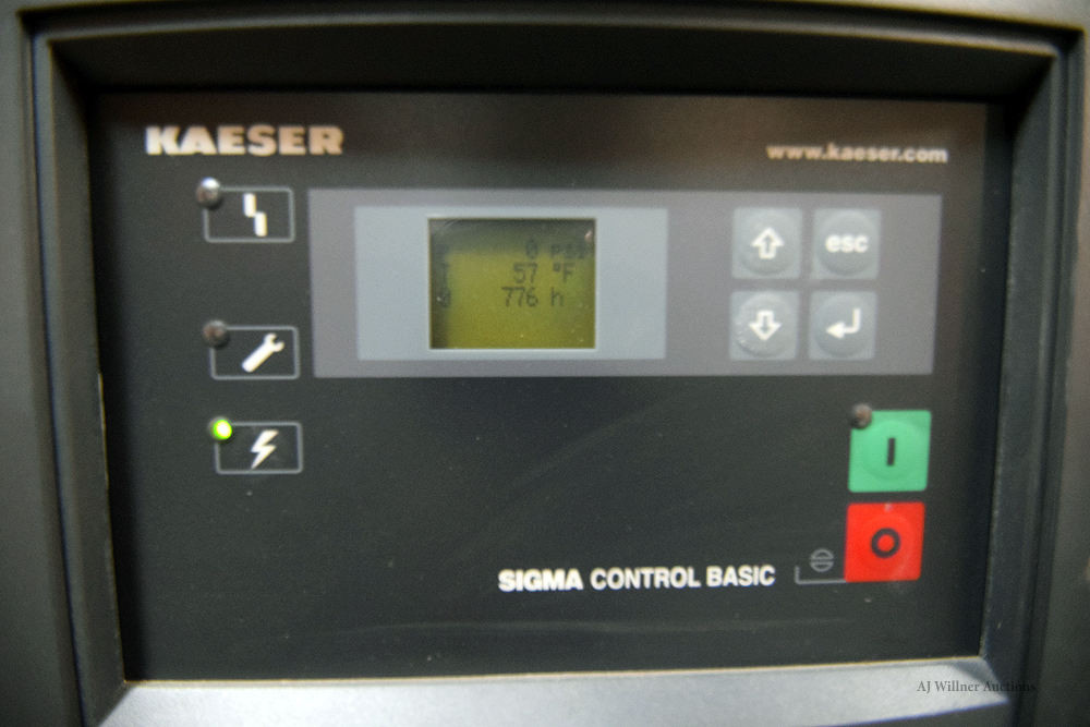 Kaeser Model Aircenter SK20 Rotary Screw Air Compressor s/n 1822 776 ...