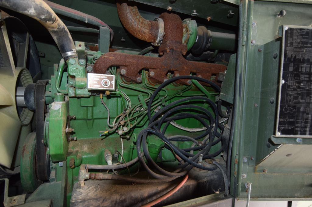 L3 60KW Diesel Generator Set, Model MEP-806B, Serial# HX63979. 3ph/50 ...