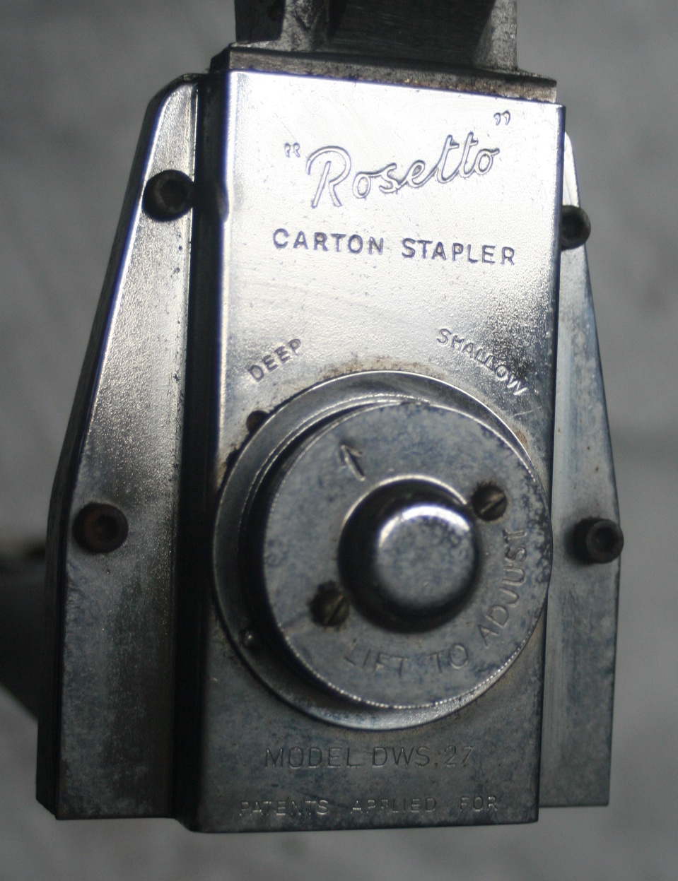 Rosetto Carton Stapler - Model DWS.27 - Warehouse / Stock Packaging ...