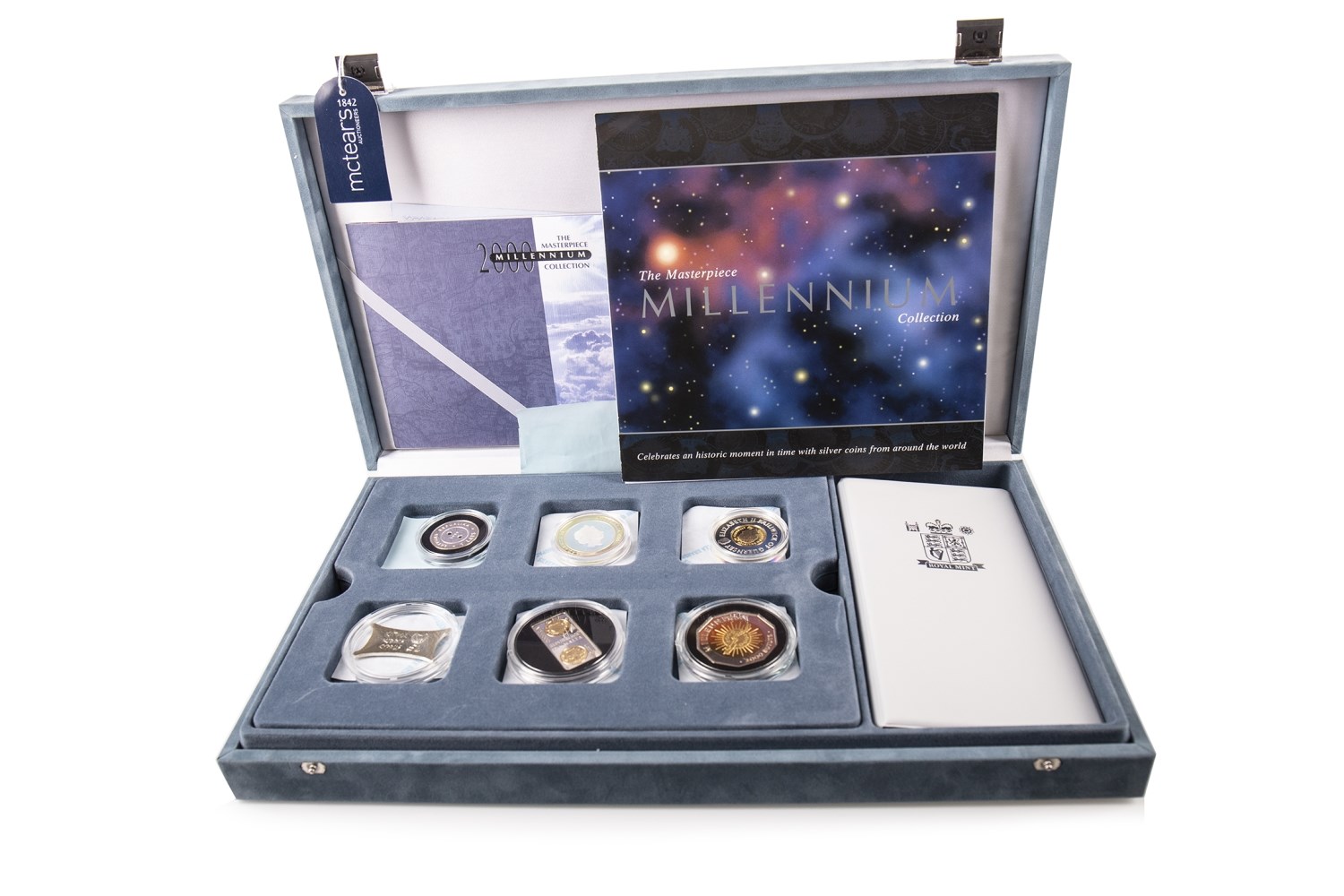 MASTERPIECE MILLENNIUM 2000 COLLECTION, comprising 24 coins from across ...