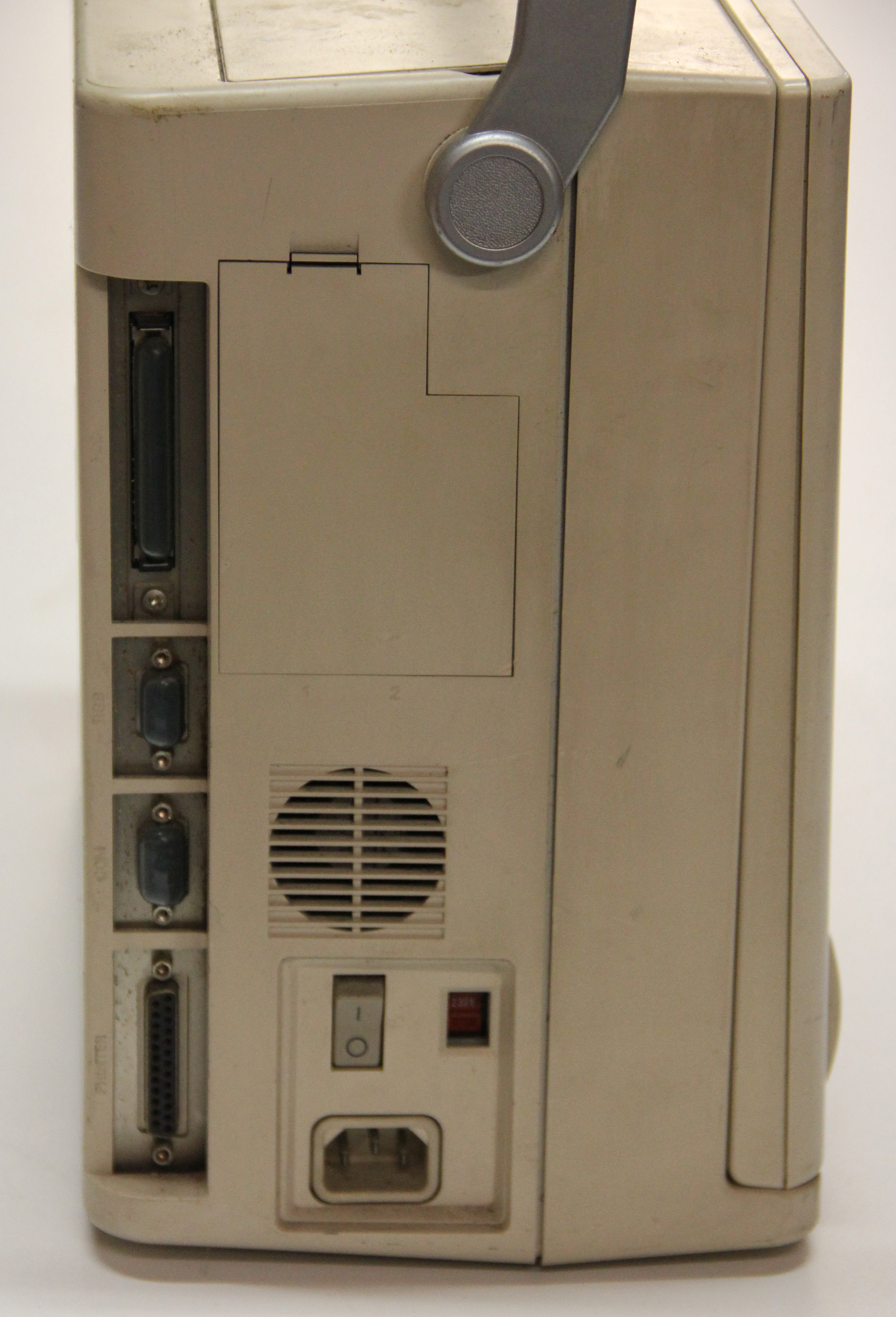 A 1980's NEC Powermate portable computer.