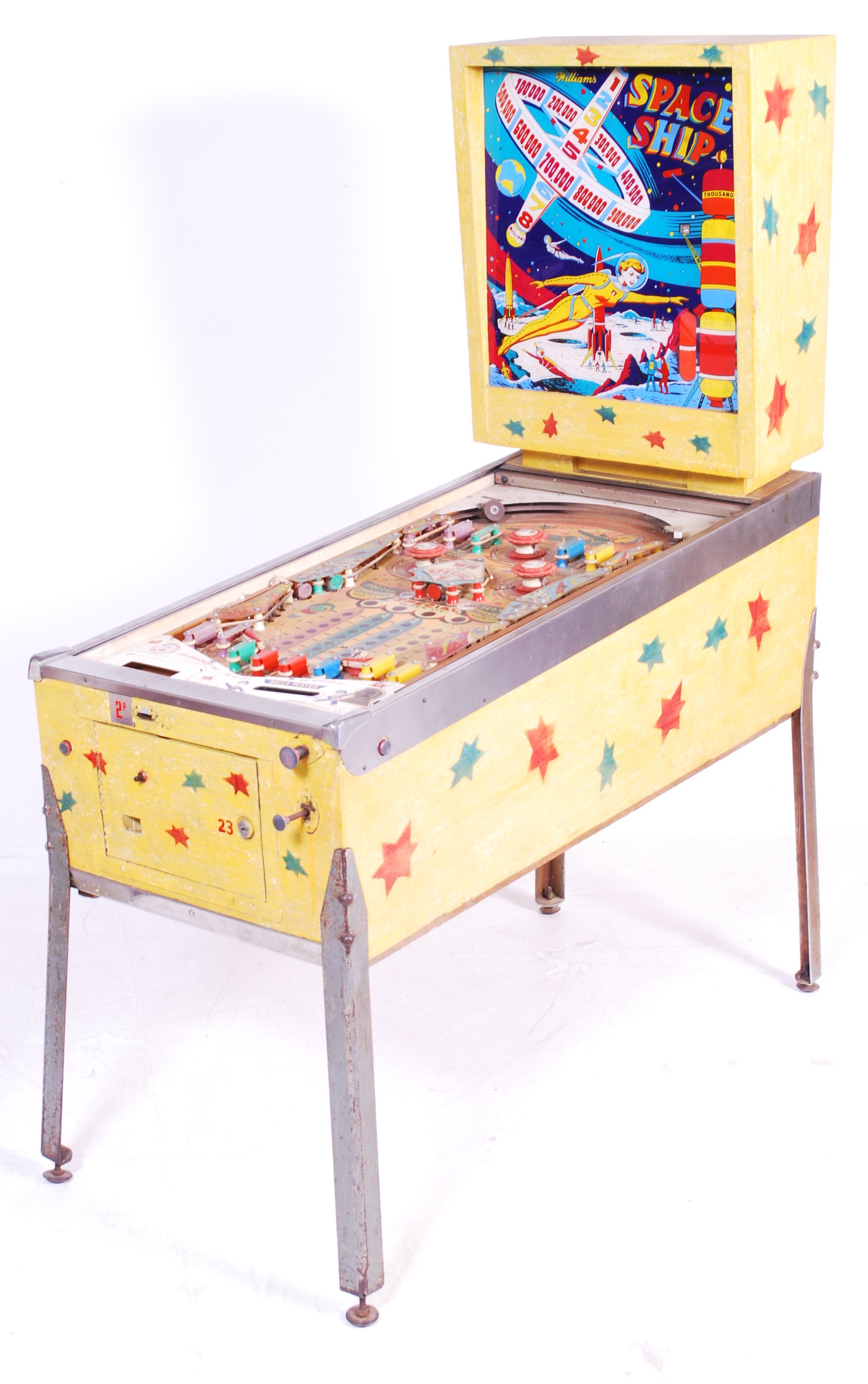 An incredible and rare late 1950's / early 1960's pinball machine by ...