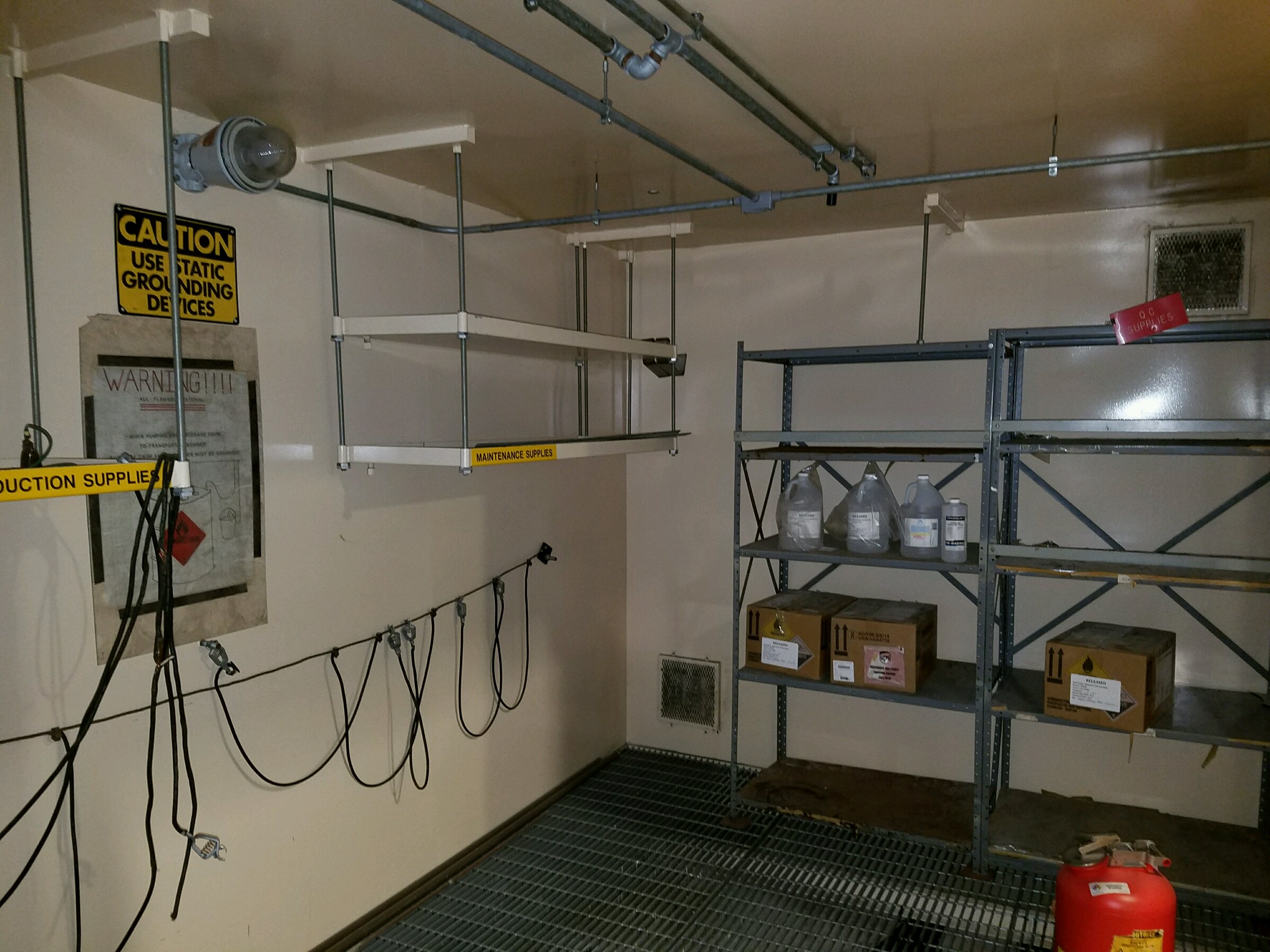 Shield Flammable Explosion Proof Room w/ Pyro Extinguishing System ...