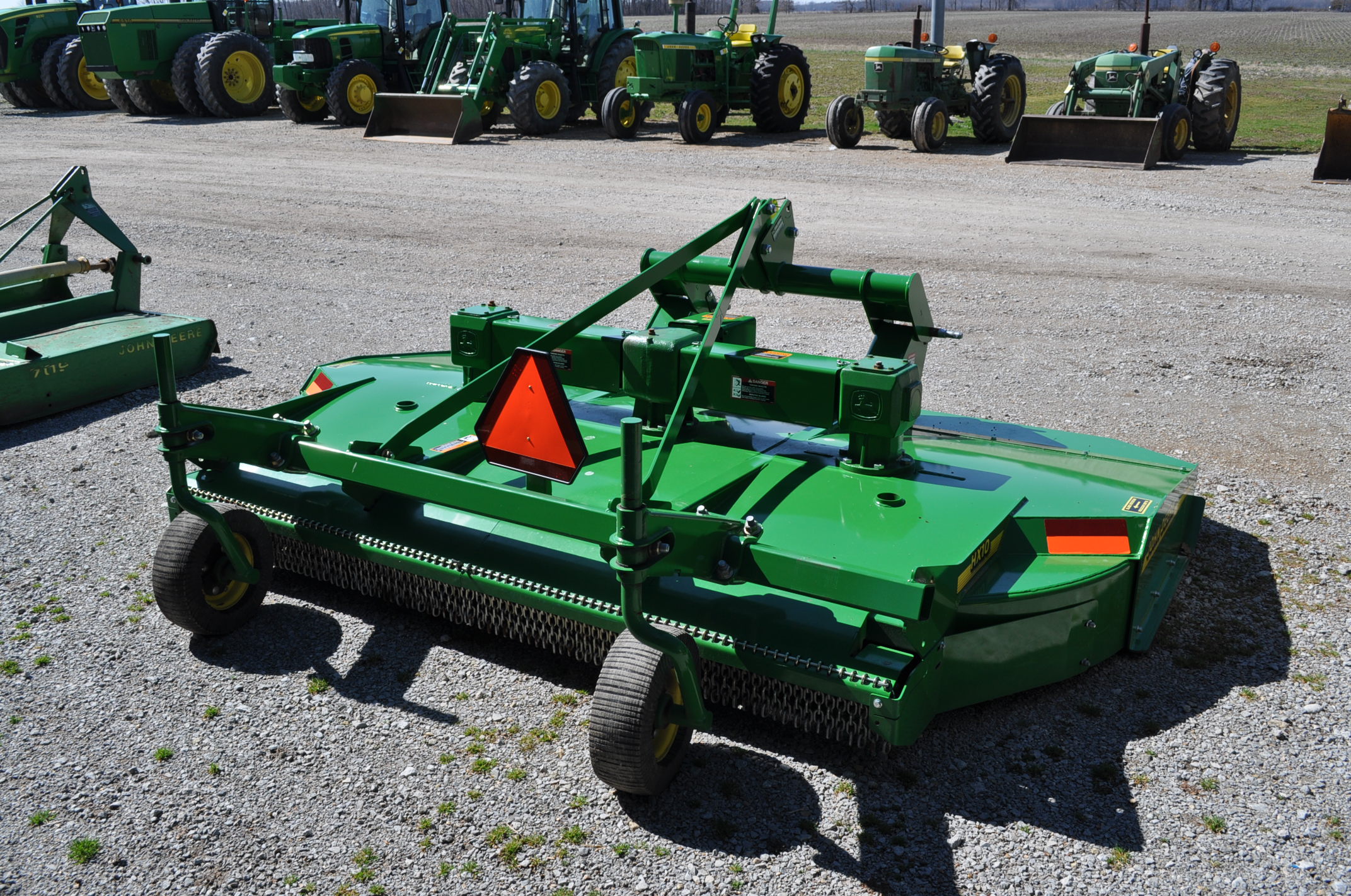 10’ John Deere HX10 rotary mower, 3 pt, 540 pto