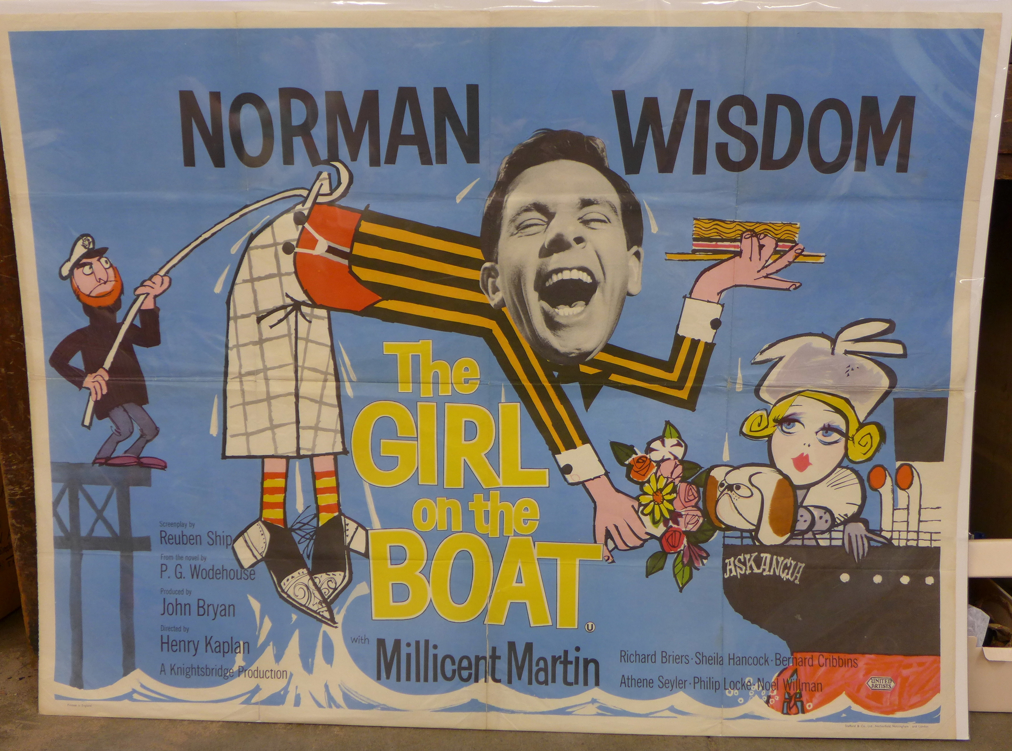 A Norman Wisdom film poster