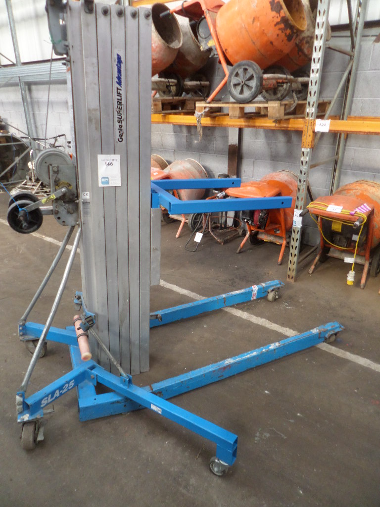 GENIE SUPERLIFT ADVANTAGE SLA 25 {017942} 295KG LIFTER STACKER 7.6M ...