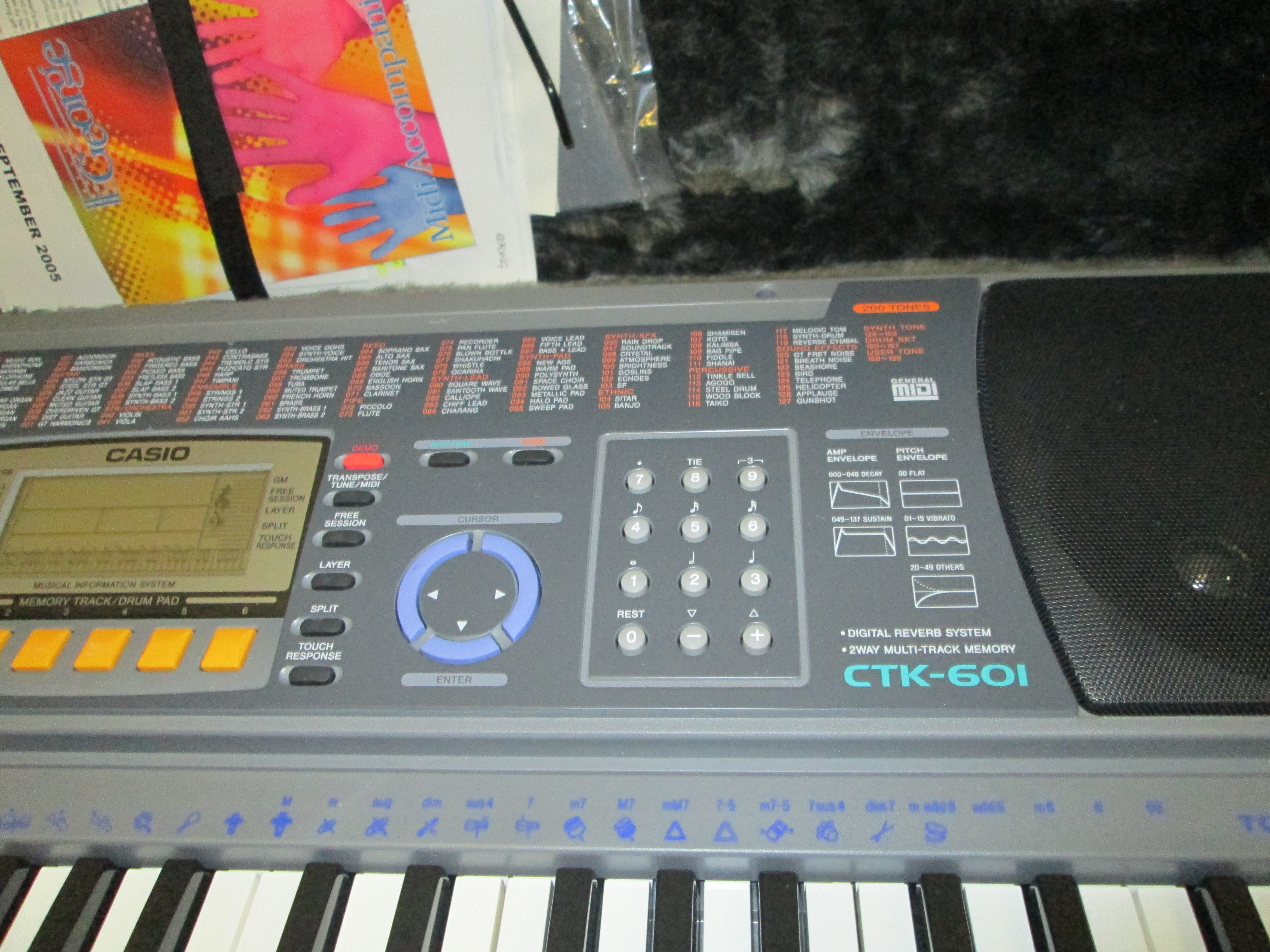 Casio CTK-601 - Electronic Organ