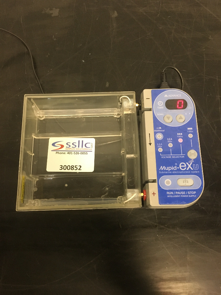 Advance Mupid-exU Submarine Electrophoresis System, SN: 76058 ...