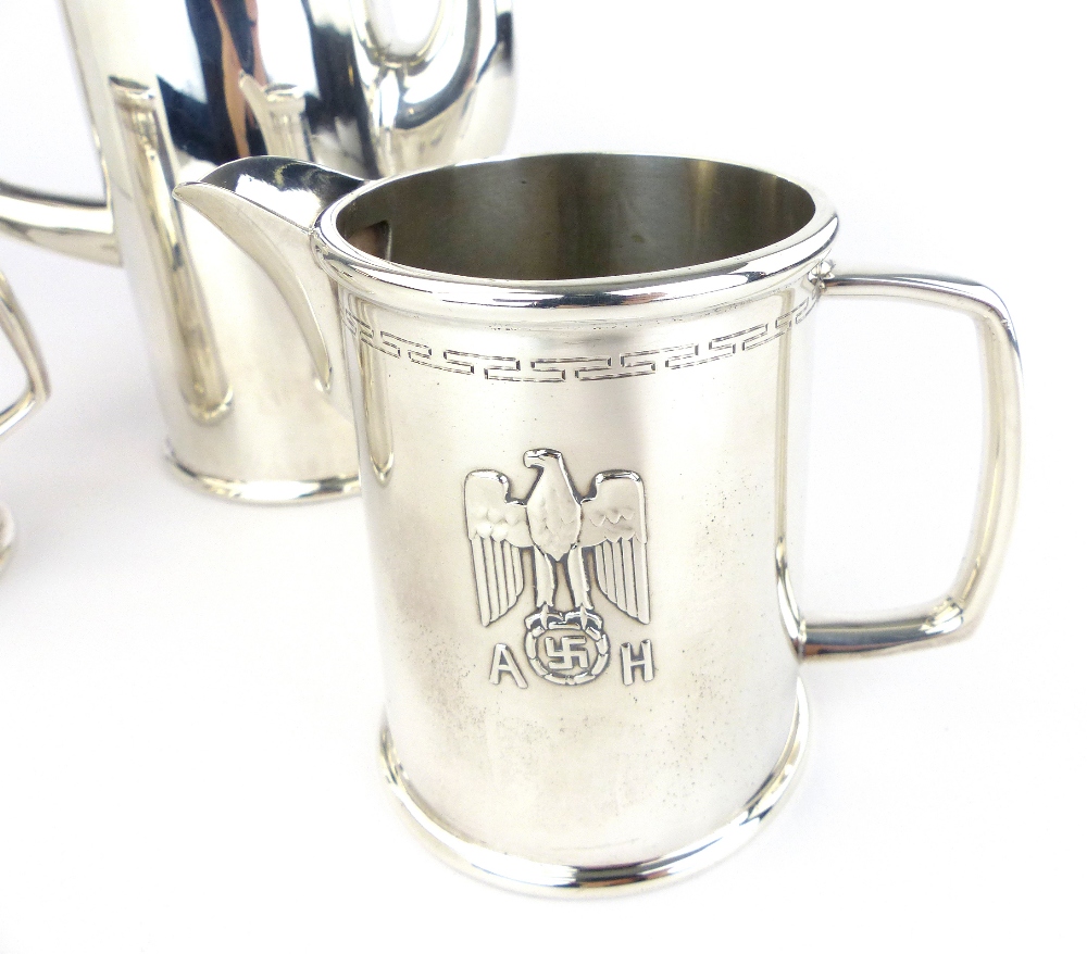 German Third Reich Nazi interest: an Adolf Hitler personal silver ...