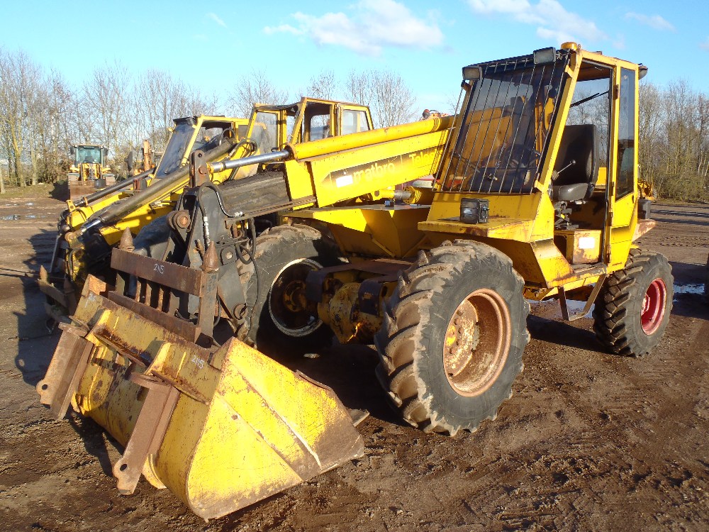 Matbro Telestar 2524 4wd Telehandler with Bucket. Ser. No. 34378