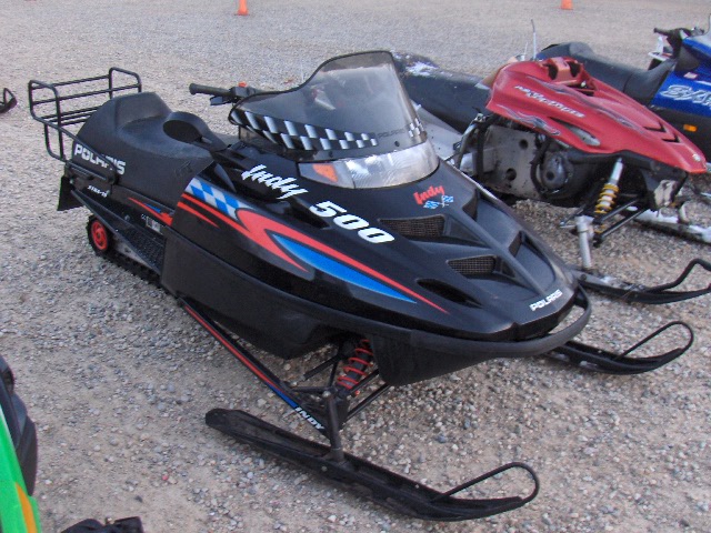 2000 POLARIS INDY 500 4XASB4BSXYC020003 snowmobile, sold with a bill of ...