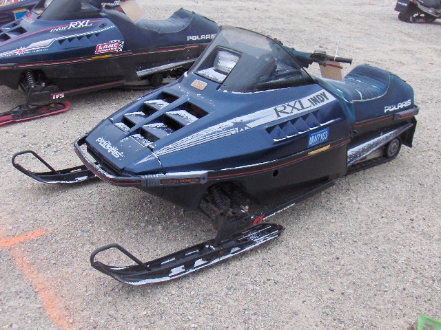 1991 POLARIS 650 INDY RXL 1817298 snowmobile, sold with a bill of sale only
