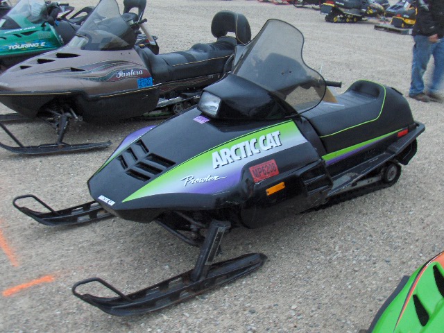 1990 ARCTIC CAT PROWLER 9033923 snowmobile, owner started at time of ...