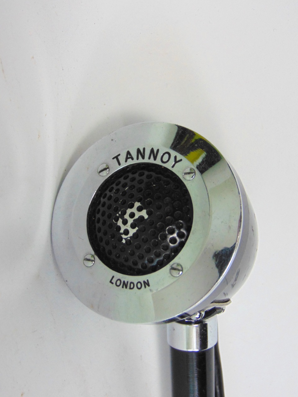 Tannoy of London vintage microphone; together with a further Ribson ...