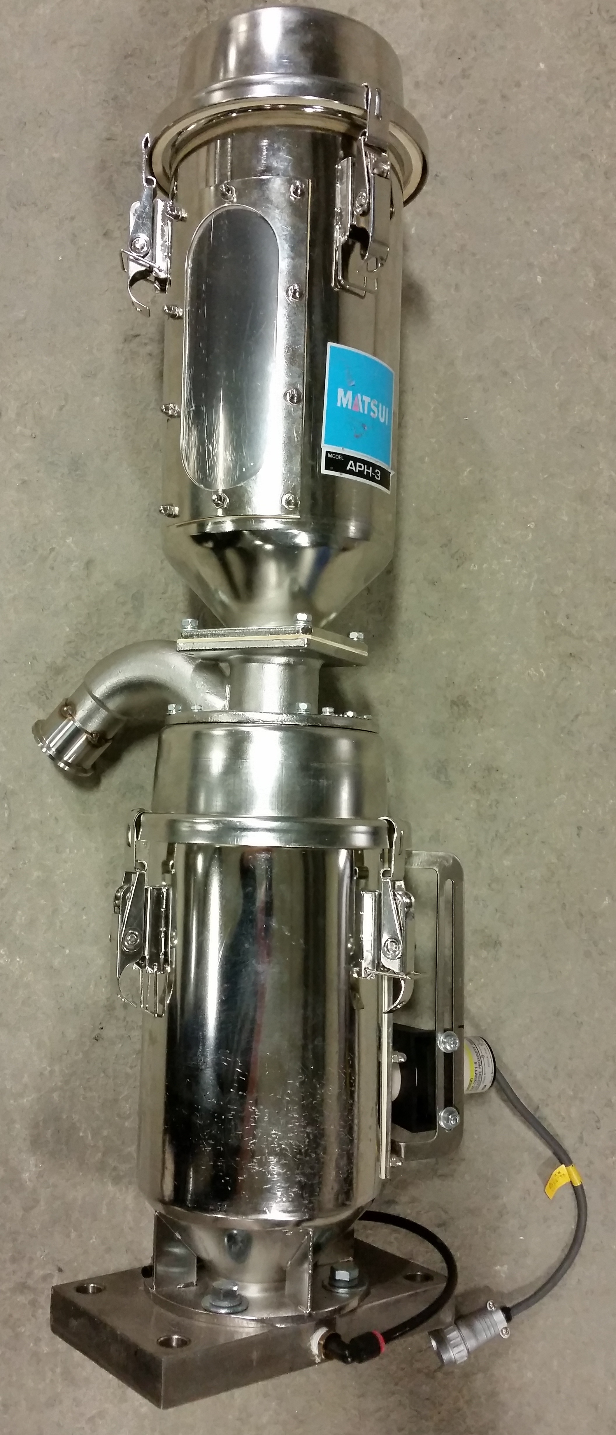 MATSUI 2-tiered ''Aero-Power Hopper'' Stainless Receiver w/ Proximity ...