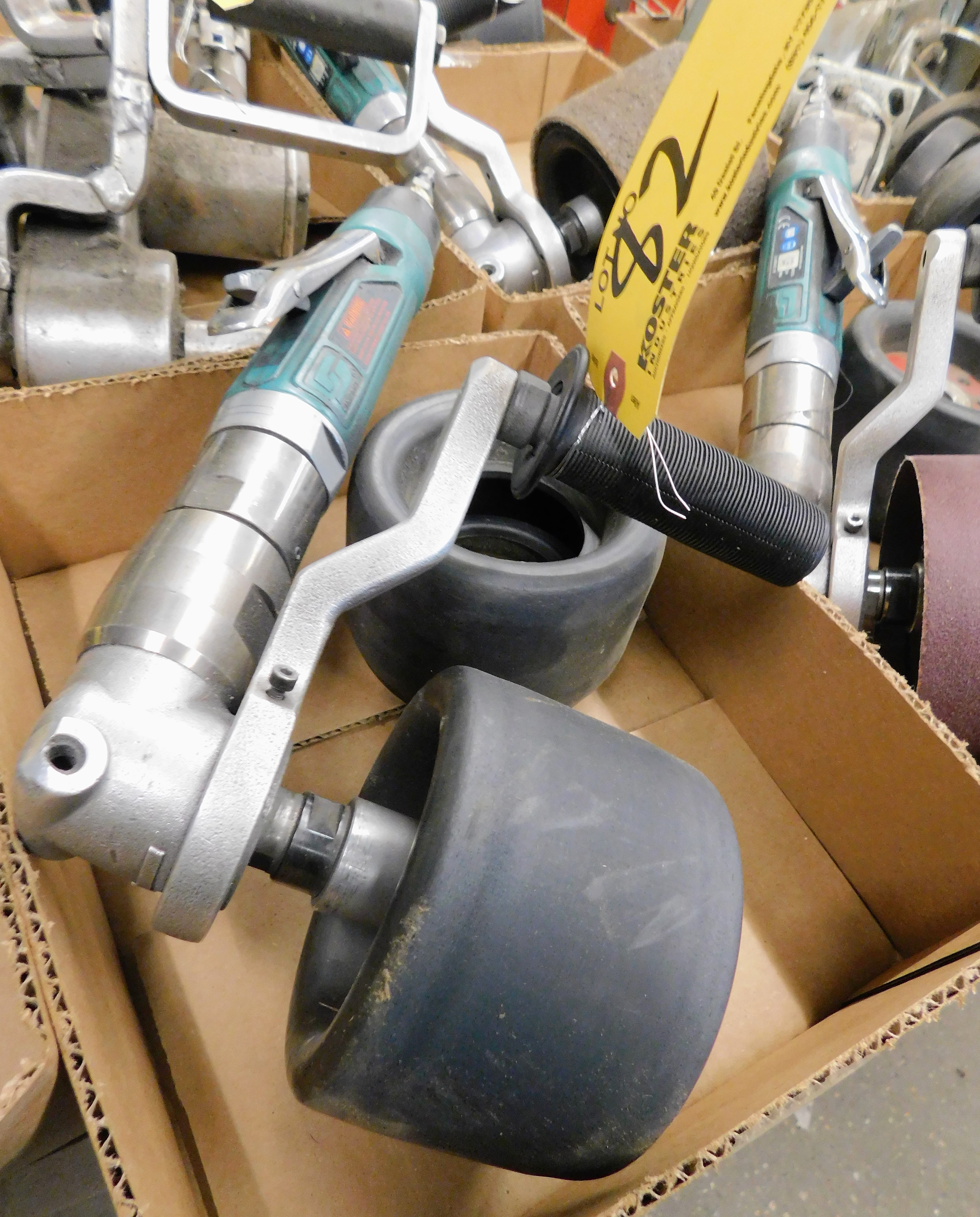 DYNABRADE PNEUMATIC DRUM SANDER