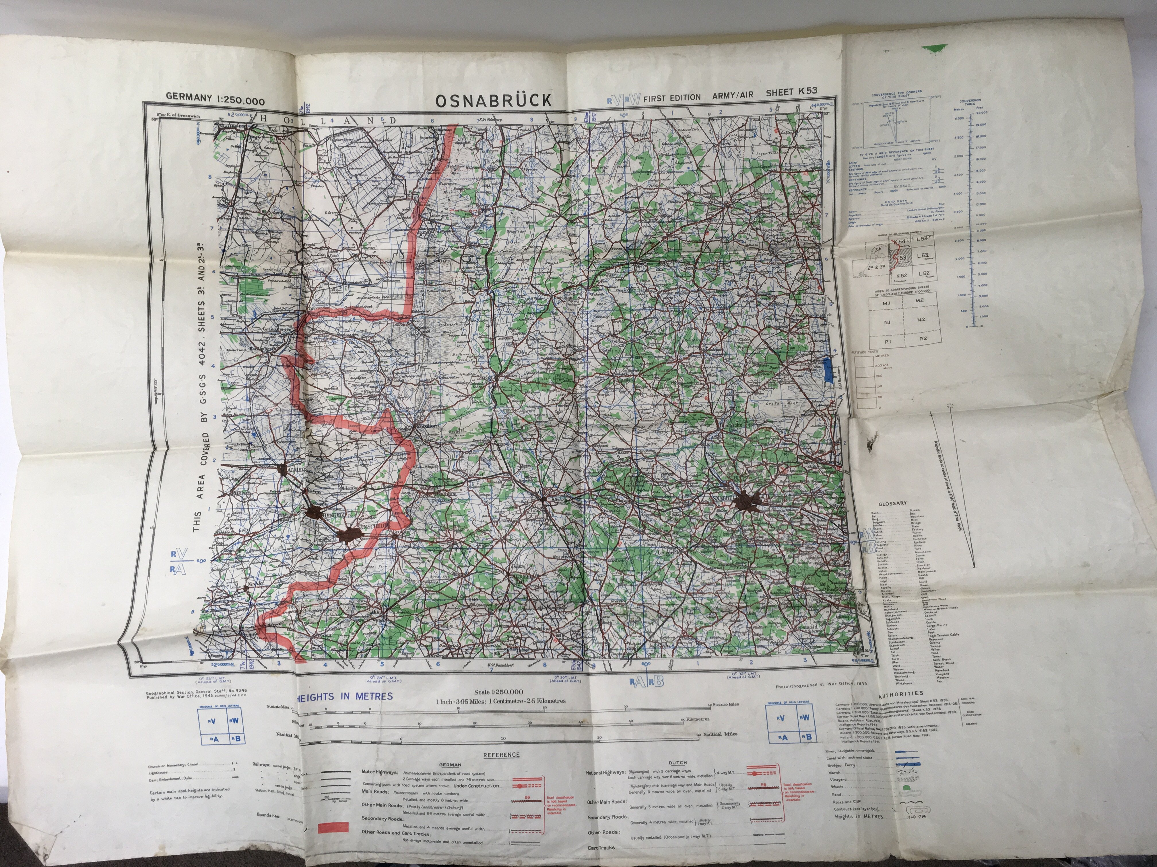 A collection of very old War office maps and 1930’s/40’s BBC Promenade ...