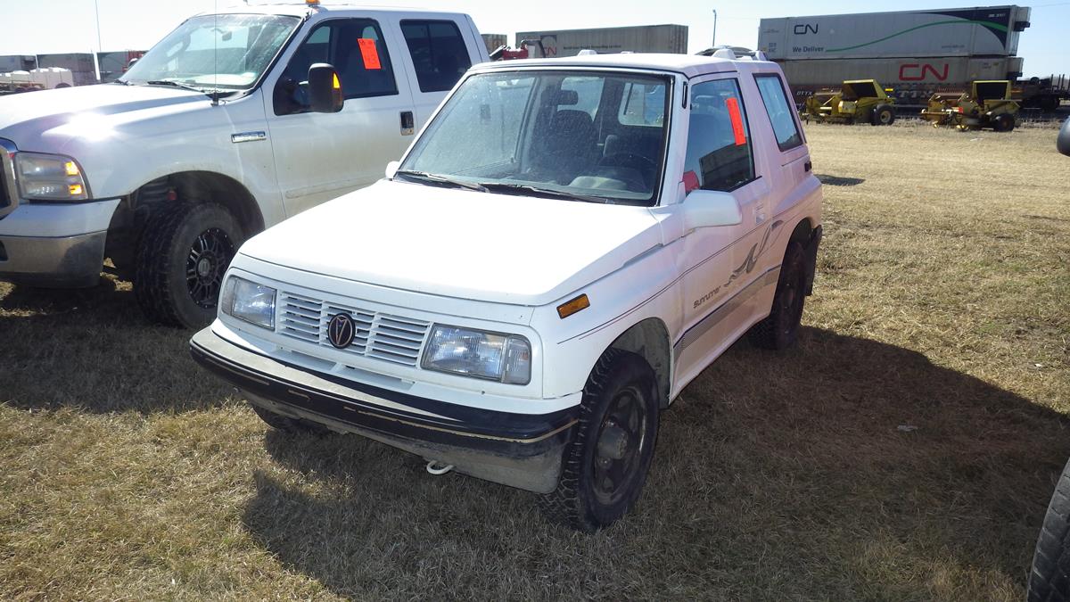 1995 Pontiac Sunrunner 4 x 4 with 4 spd manual tranny, 191,465 KMS, Vin ...