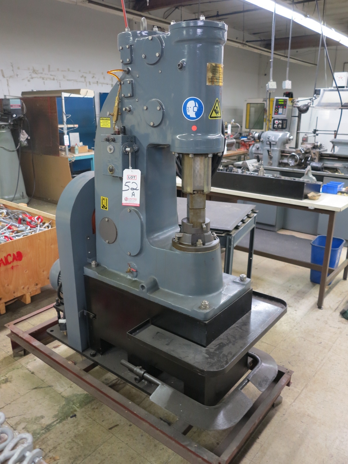 2015 ANYANG FORGING HAMMER PRESS, TYPE C41-25, 25KG, PNEUMATIC, AIR, S ...